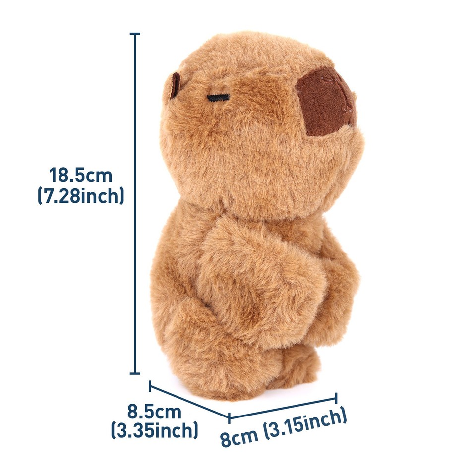 Capybara Plush Wristband Toy Animal Doll Stuffed Plush Huggers Slap Toy ...