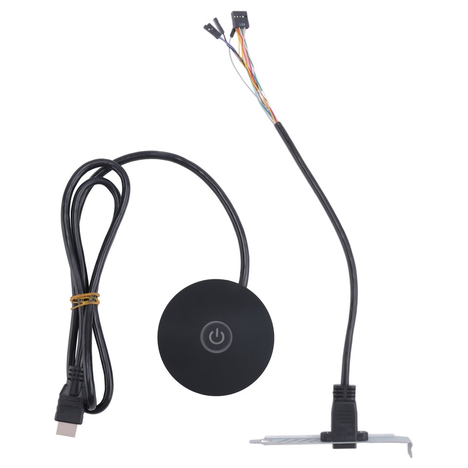 Computer RGB Lighting External Host Button,Suitable for Internet ...