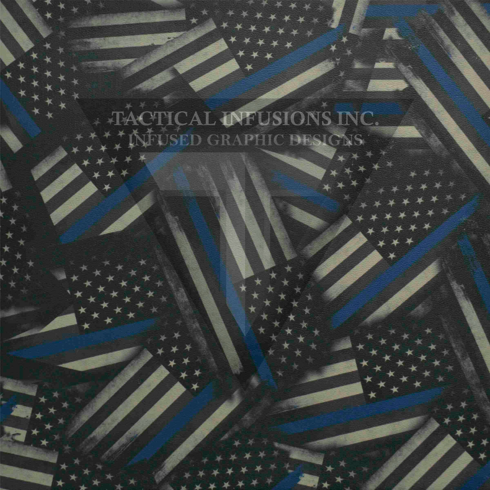 Kydex Infused Thin Blue Line Subdued Flag Pattern 7 7/8 X 7 7/8" | eBay