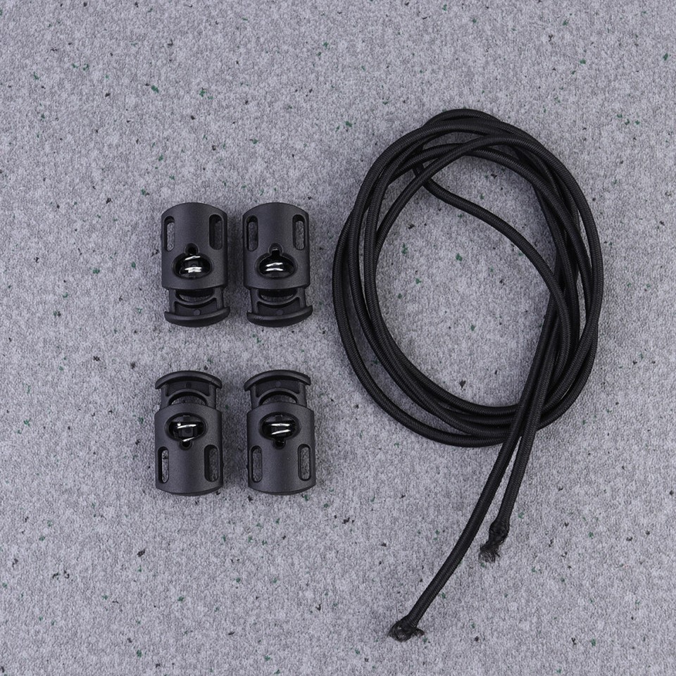 10 Pcs DIY Spring Buttons Plastic Double Holes Cord Ends Fastener | eBay UK