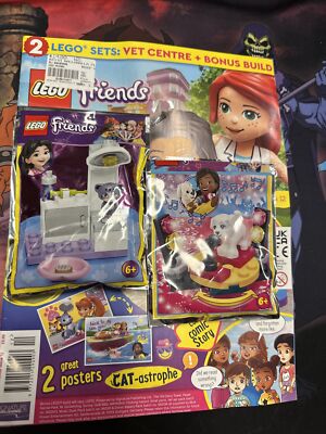 Lego Friends Magazine Issue 12 - 562203: Cat at the vets + 562101 ...