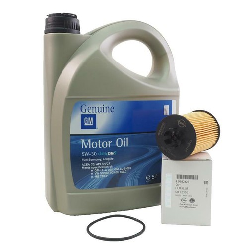 Original Opel GM Inspektion Ölservice Servicepaket Dexos2 5W30 Corsa B ...