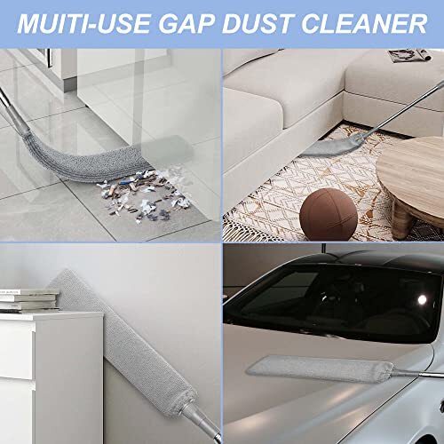 Retractable Gap Dust Cleaner for Cleaning Under Appliances, Gap Duster ...