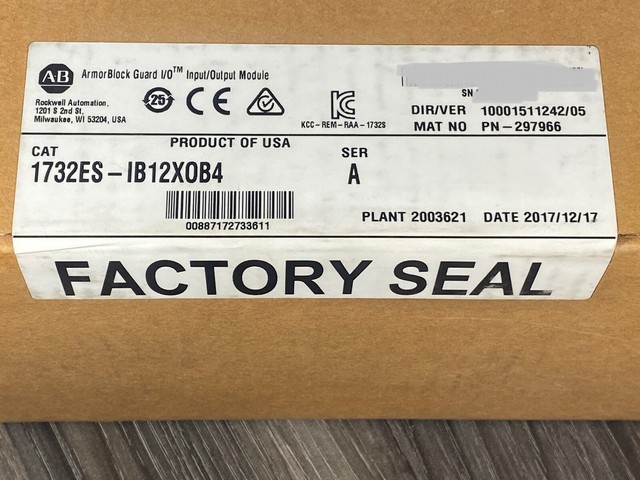 Allen-Bradley 1732ES-IB12XOB4 24V DC 12 Input I/O Module for sale ...