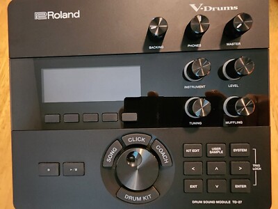 Roland TD-27 Electronic V-drum Drum Sound Module 761294514917| eBay
