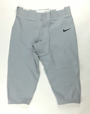 Nike Team 3/4 Softball Game Practice Pant Women's Medium Gray CD8185 ...