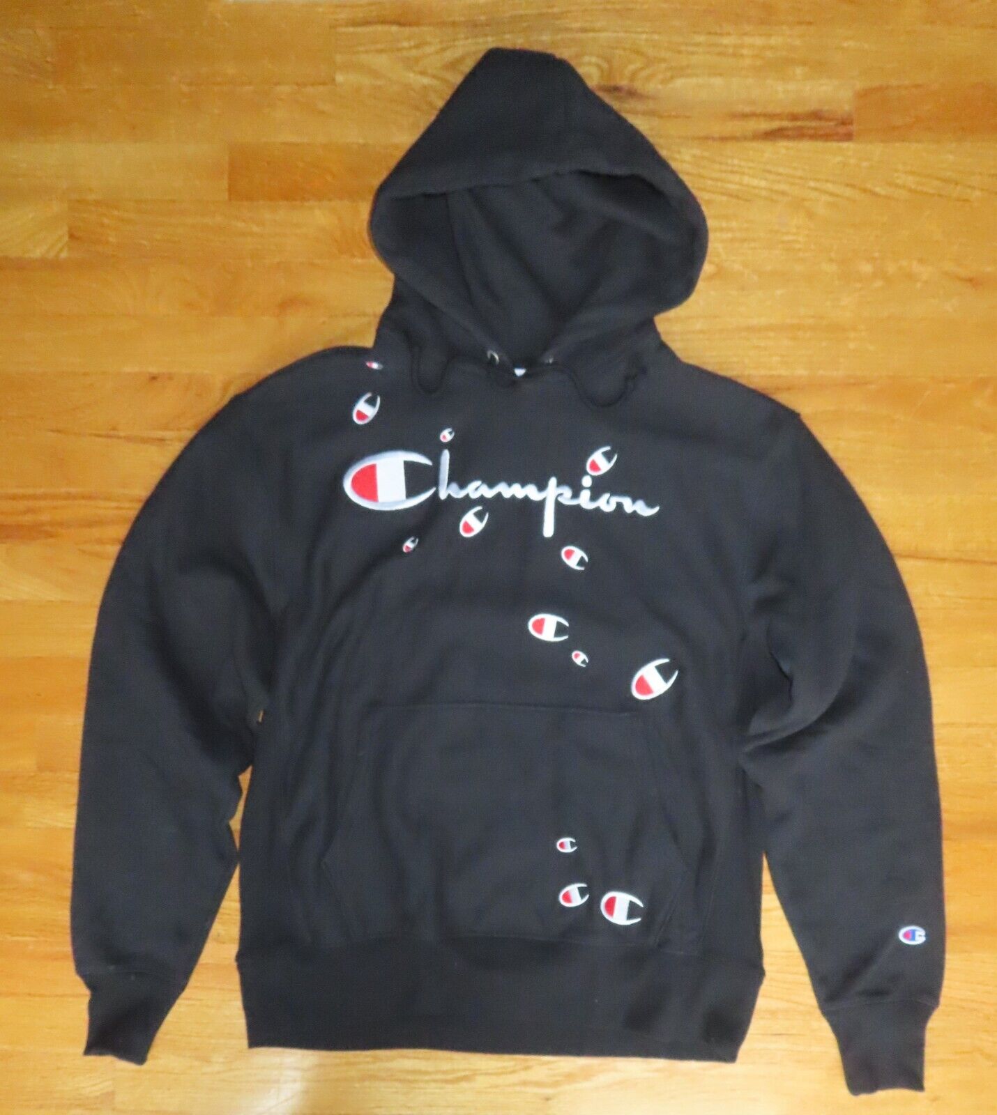 Vintage Champion Label - All-Over "C" Logos Reverse W… - Gem