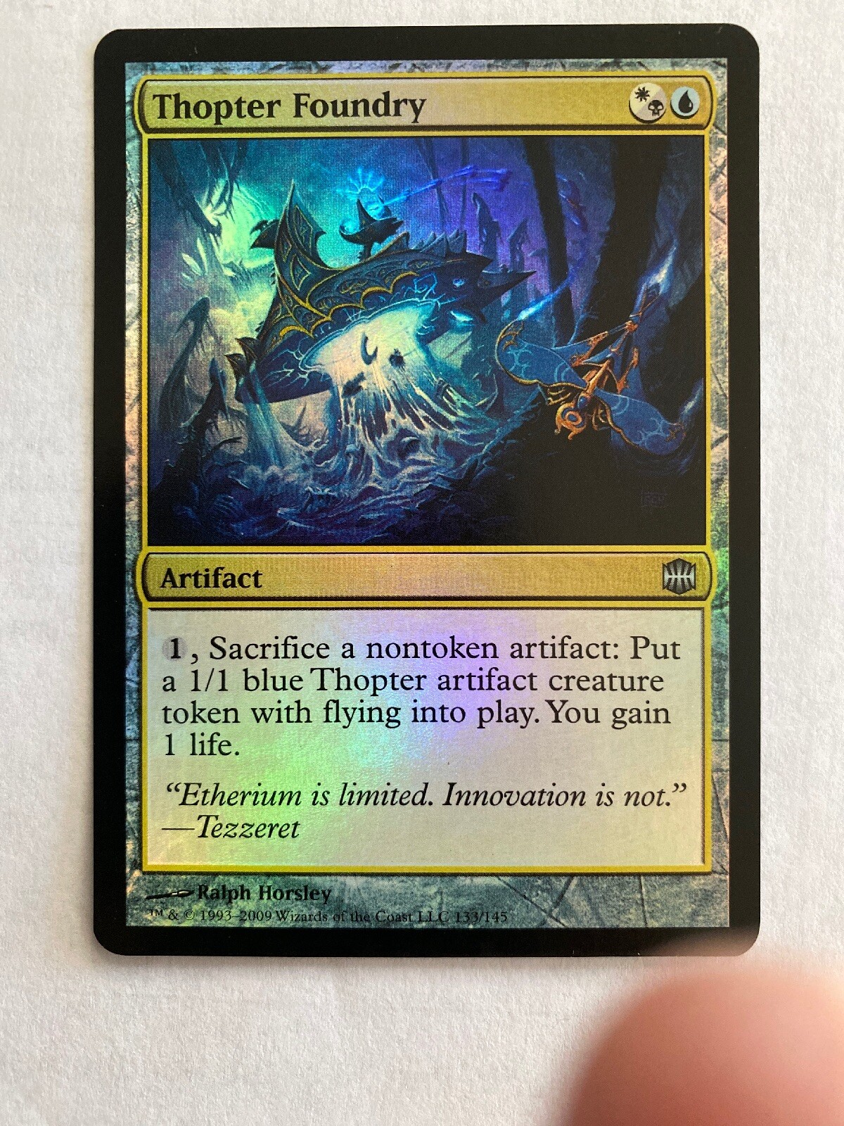 1x FOIL Thopter Foundry - Alara Reborn - Magic the Gathering - Near MINT | eBay