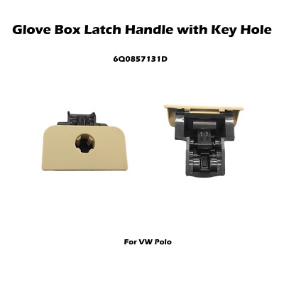 Glove Box Latch Handle with Key Hole For VW Polo 2005-2009 6Q0857131D ...