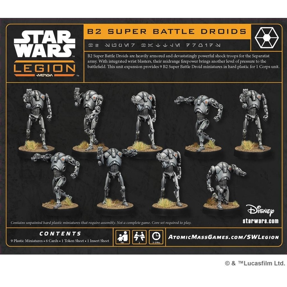 Star Wars: Legion: B2 Super Battle Droids New | eBay UK