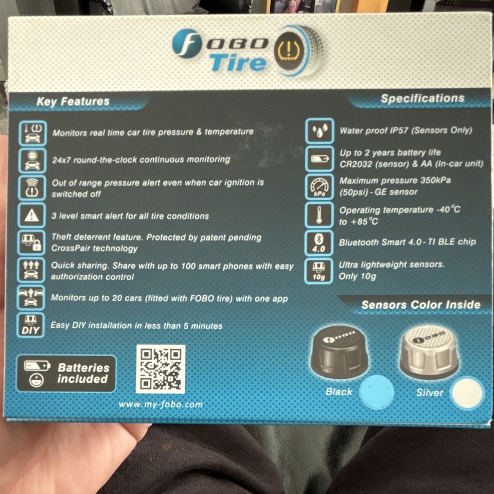 Fobo Tire Pressure Monitoring System TPMS | eBay UK