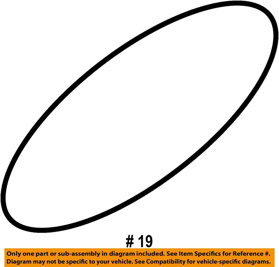 GM OEM 01-09 Aurora,G8 EngineTransaxle Engine Parts-Suction Pipe Seal ...