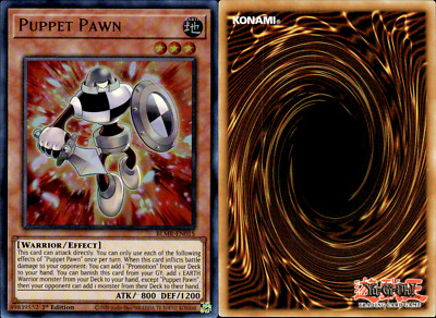 Yugioh! Puppet Pawn - BLMR-EN015 - Ultra Rare - 1st Edition Near Mint ...