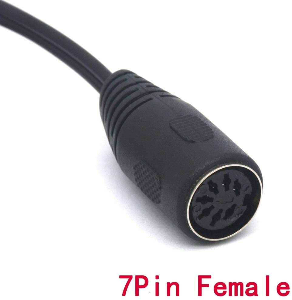 MIDI Din 7 Pin Female to Dual RCA Male Audio Cable for Bang,Olufsen ...