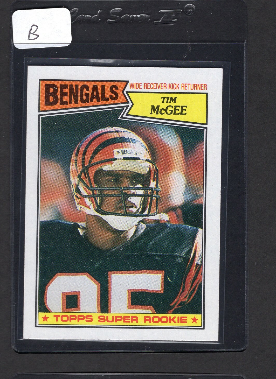1987 Topps Tim Mcgee RC #190 Bengals Nm/mt (B) | eBay