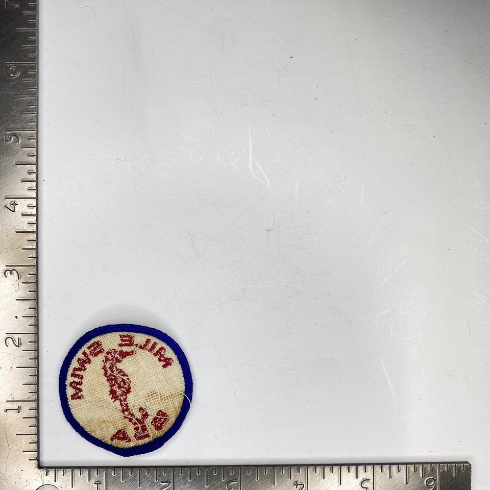 Mile Swim Boy Scout Patch Vintage Round | eBay