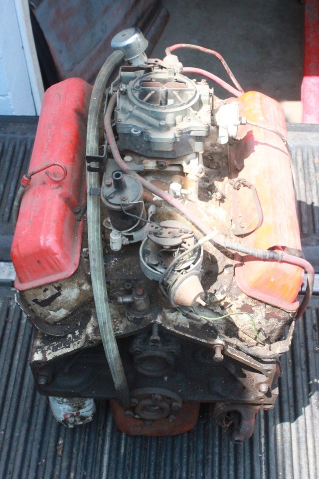 Original 1965 Chevrolet 283 SBC V8 Engine Motor Assembly Factory OEM GM ...