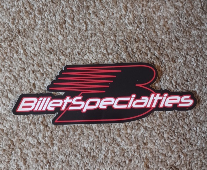 Billet Specialties Wheels Decals Stickers Hot Rod Goodguys LS NHRA Pair ...