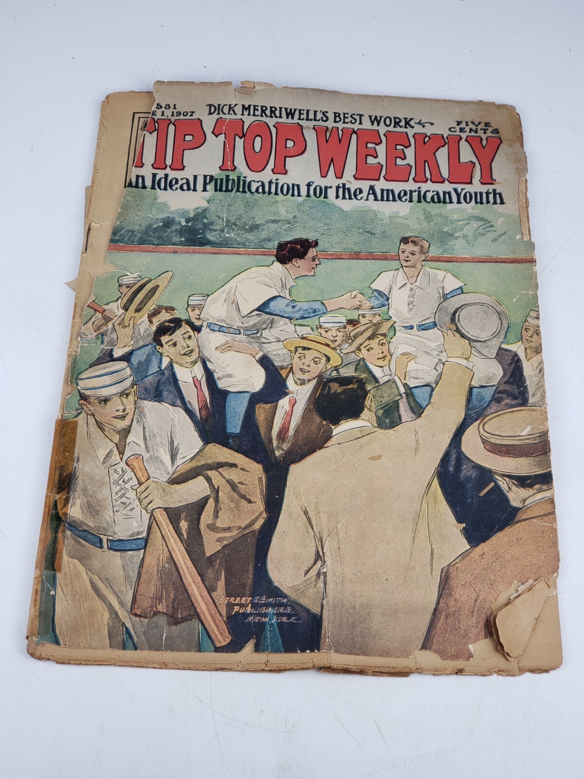 Tip Top Weekly Magazine No 581 June 1 1907 Edition | eBay