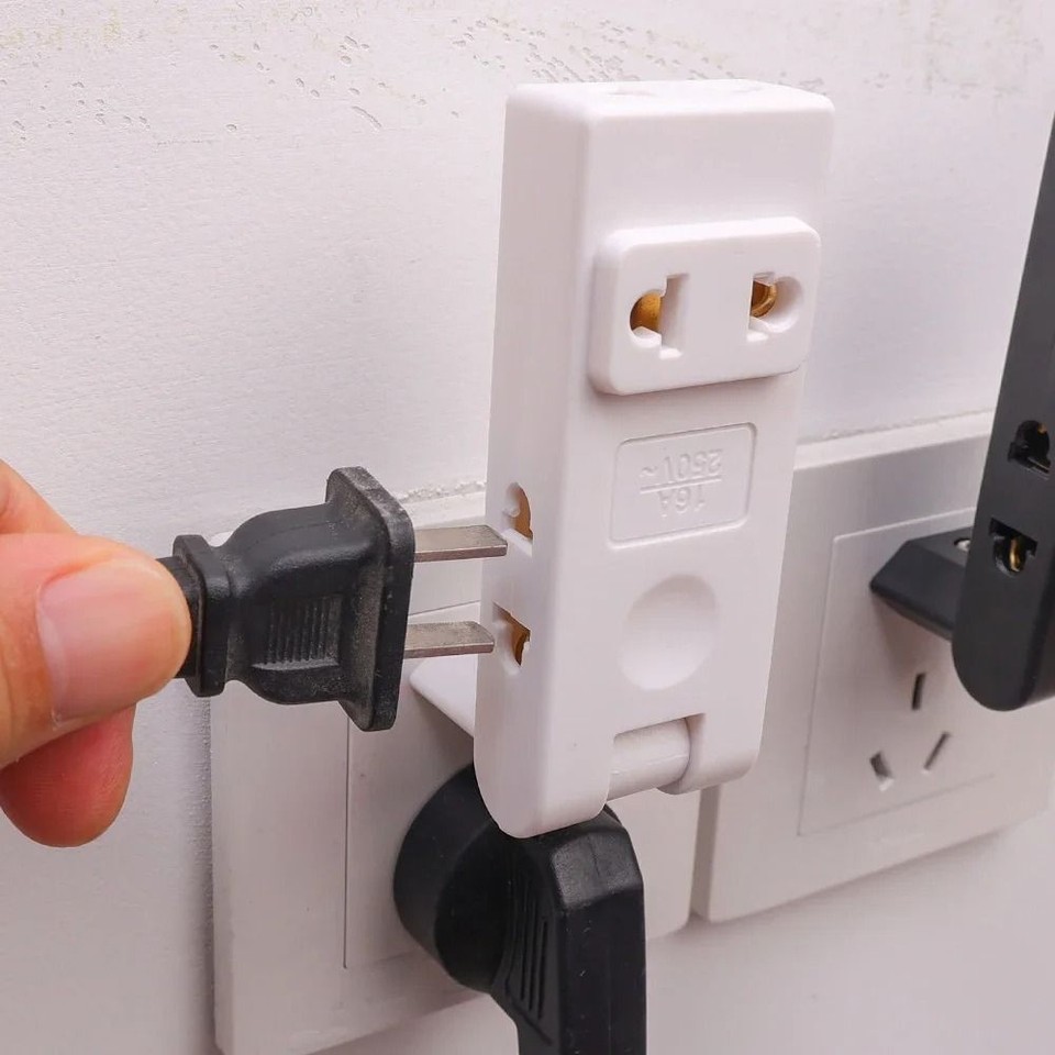 4 in 1 EU Electrical Socket Extension Power Converter Protable Socket ...