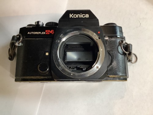 Konica Autoreflex T4 35mm Manual Focus Film Camera Read | eBay