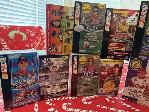 NASCAR Card Boxes 11 Of Them New | eBay