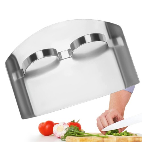 Stainless Steel Finger Protector Anti-cut Finger Guard Safe Cutting ...