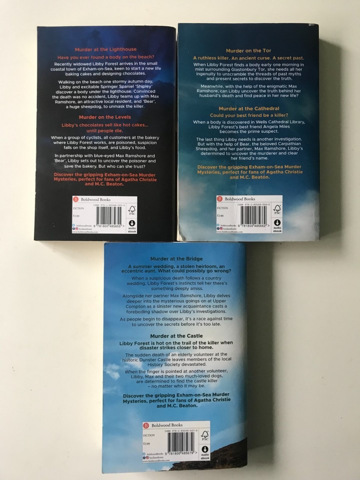 Frances Evesham Books Vols 1 ,2, 3 . Exham on Sea murder mysteries Free ...