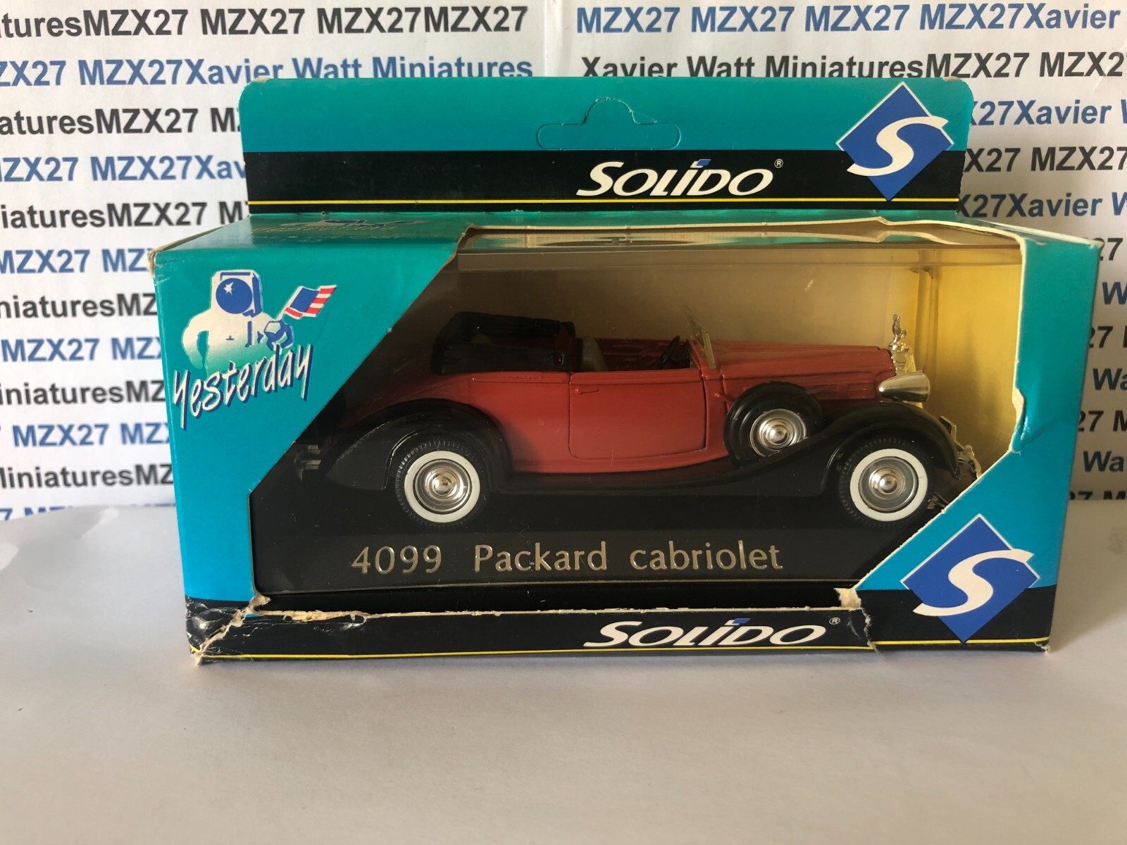 Car Solido Old Packard Cabriolet Ref: 4099 1/43 | eBay