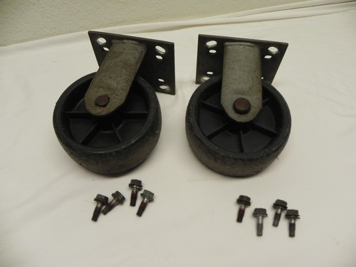 Vintage Snap-On 2 Piece 4700-5 Fixed Non Swivel Casters from KRA380J ...