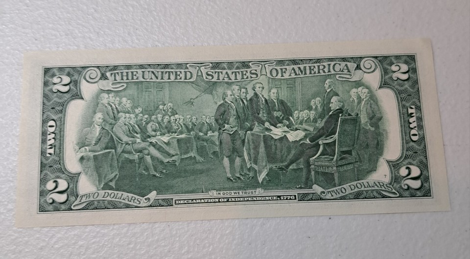 $2 Dollar Bill Fancy Serial Number 2017a ( Repeater ) 55905590 | eBay