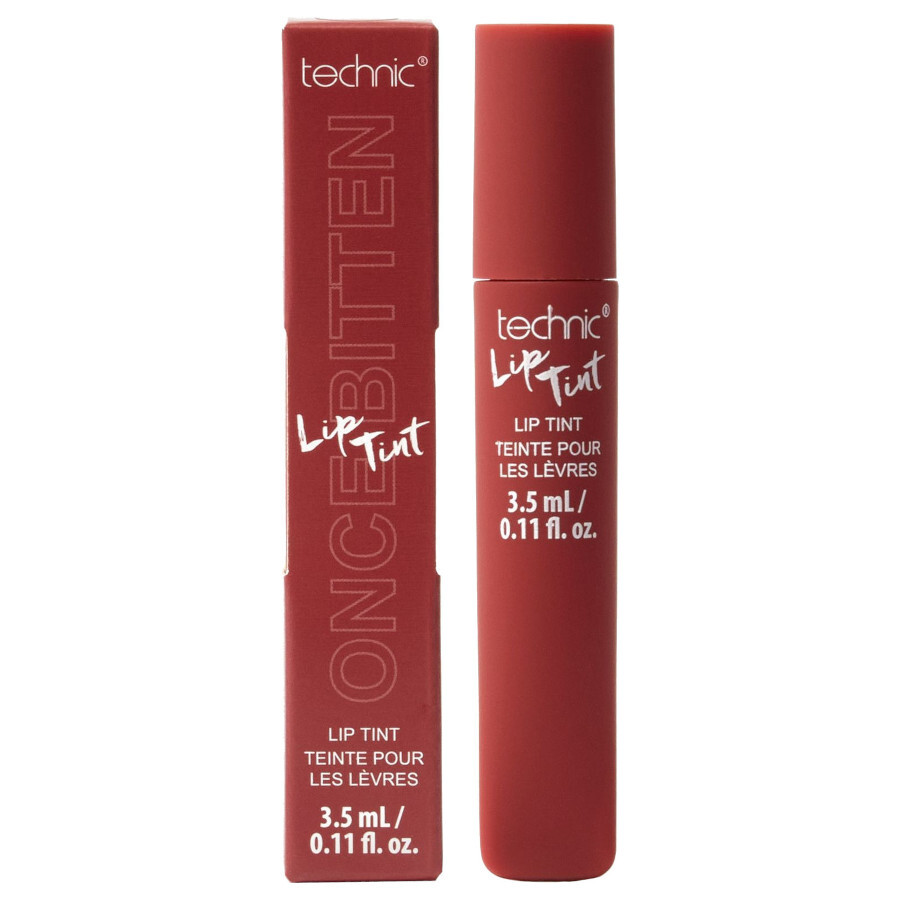 Technic Once Bitten Lip Tint Stain Hydrate Nourish Lips Brown Red Pink ...