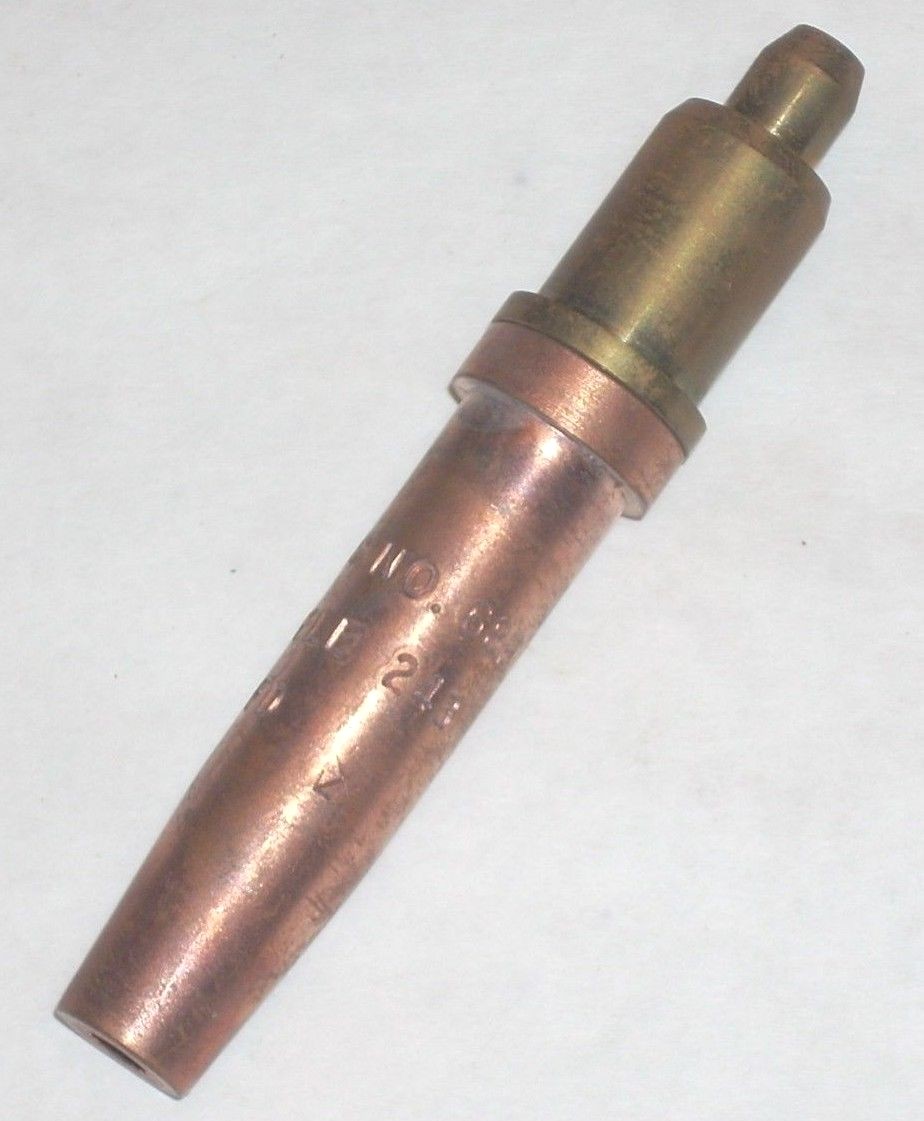 243-68 LP Propane Natural Gas Cutting Torch Tip Fits Rego Size 00 Cuts ...