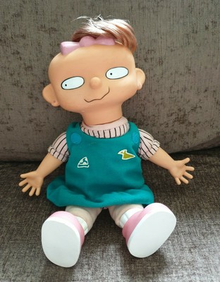 Nickelodeon Rugrats Lil DeVille Lillian Soft Toy Hard Face Doll 12 ...