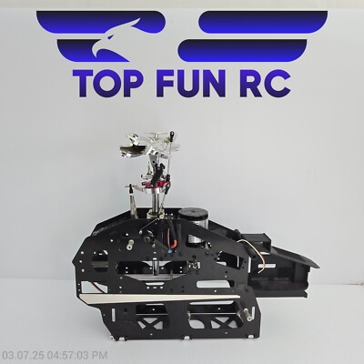 Align 700 Carbon Frame w/ Align DS650 Servo, Align Super Power RCM ...