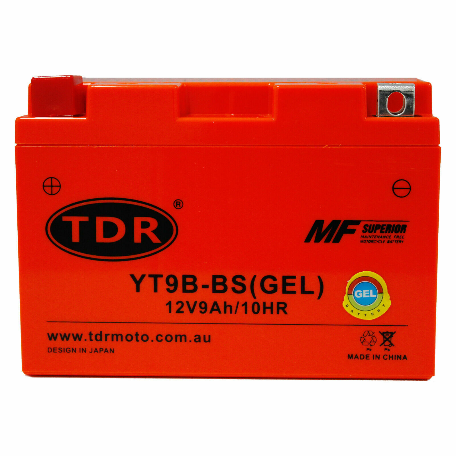 YT9B-BS YT9BBS Motorcycle Battery for Yamaha 600cc YZF R6 R6S 2004 2005 ...
