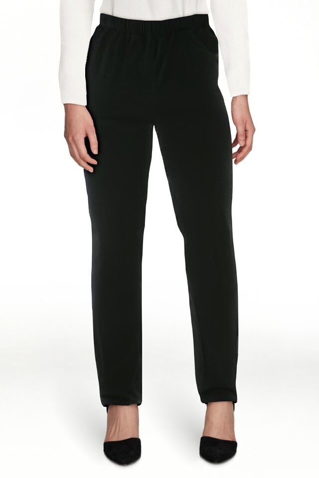 Chic Comfort Collection Womens Stretch Twill Pull On Pant Size 10 ...