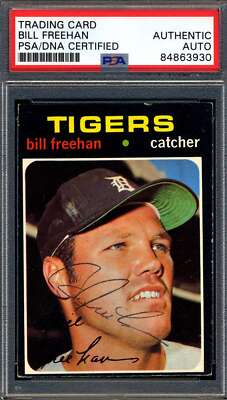 Bill Freehan PSA DNA Signed 1971 Topps Autograph | eBay