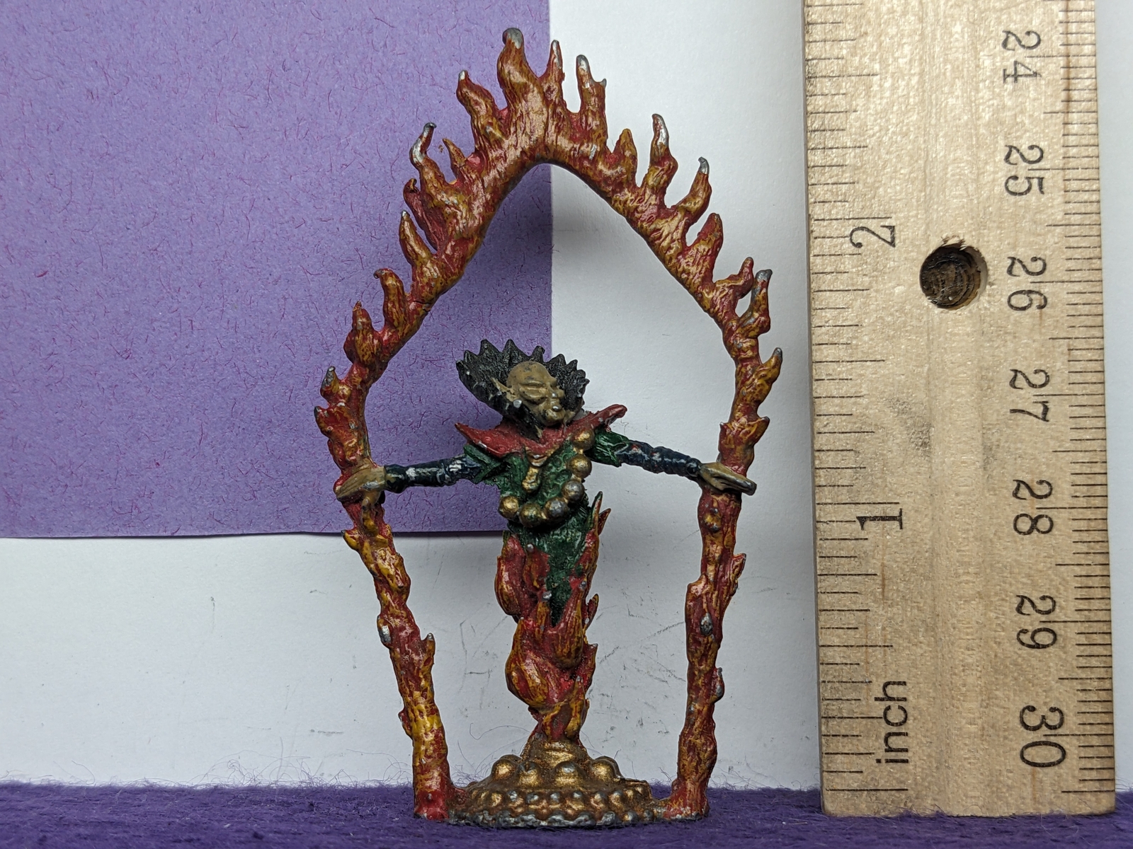 MINIFIGS 55 Harginn Elemental Grue of Plain of Fire) Metal Miniature ...