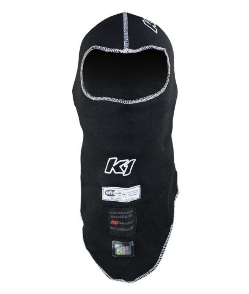 K1 RACEGEAR Balaclava Head Sock Flex Black | eBay