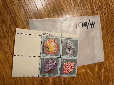 U. S. plate block - 1538-41 - Mineral heritage - comb. shipping! | eBay