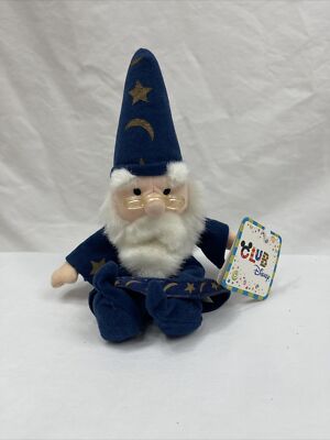 Disney Plush Toy Merlin from The Sword in the Stone Limited Ed. | eBay