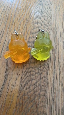 Pokémon Gombe Ball Chain Keychain Rare Movie 2004 Deoxys Visitor Gift ...