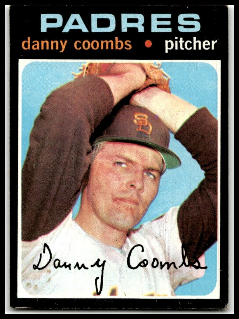 1971 Topps #126 Danny Coombs | eBay
