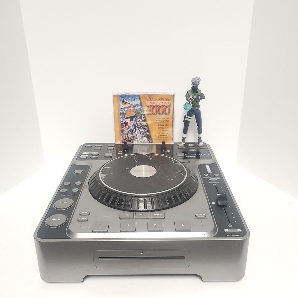 Stanton C.324 Tabletop DJ Turntable Mixer CD Player MP3 with Jog Wheel ...