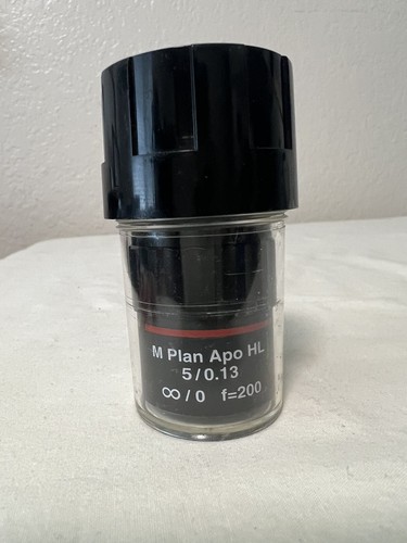 M Plan Apo HL 5/0.13 Microscope Objective | eBay