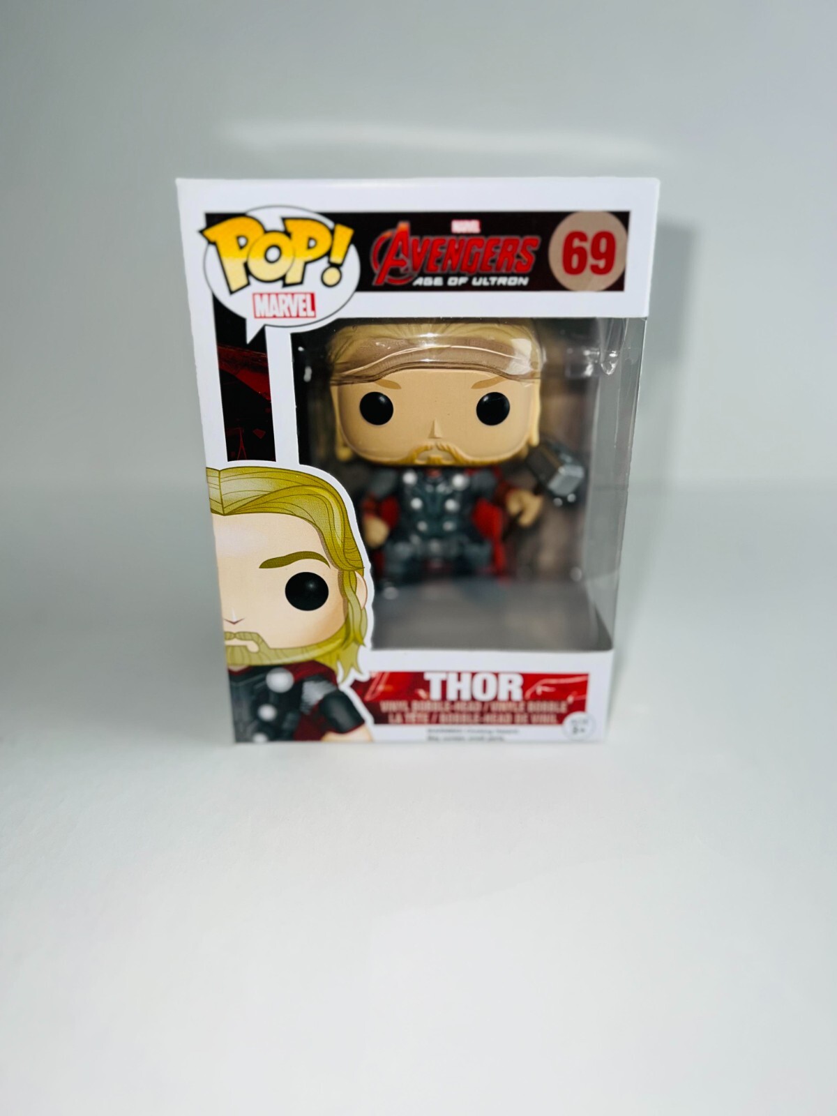 Funko Pop! Thor #69 Marvel Avengers Age Of Ultron Vinyl Bobble-Head ...