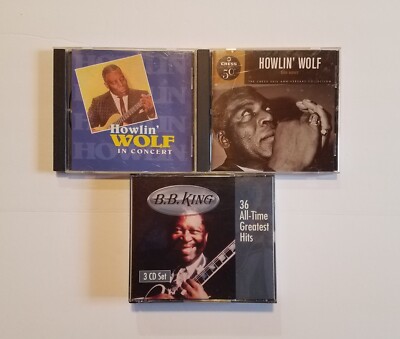 CD lot of 3 Howlin' Wolf, B.B. King preowned The Best, In Concert ...