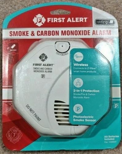 First Alert 1038907 Z-Wave Smoke and Carbon Monoxide Detector for sale ...