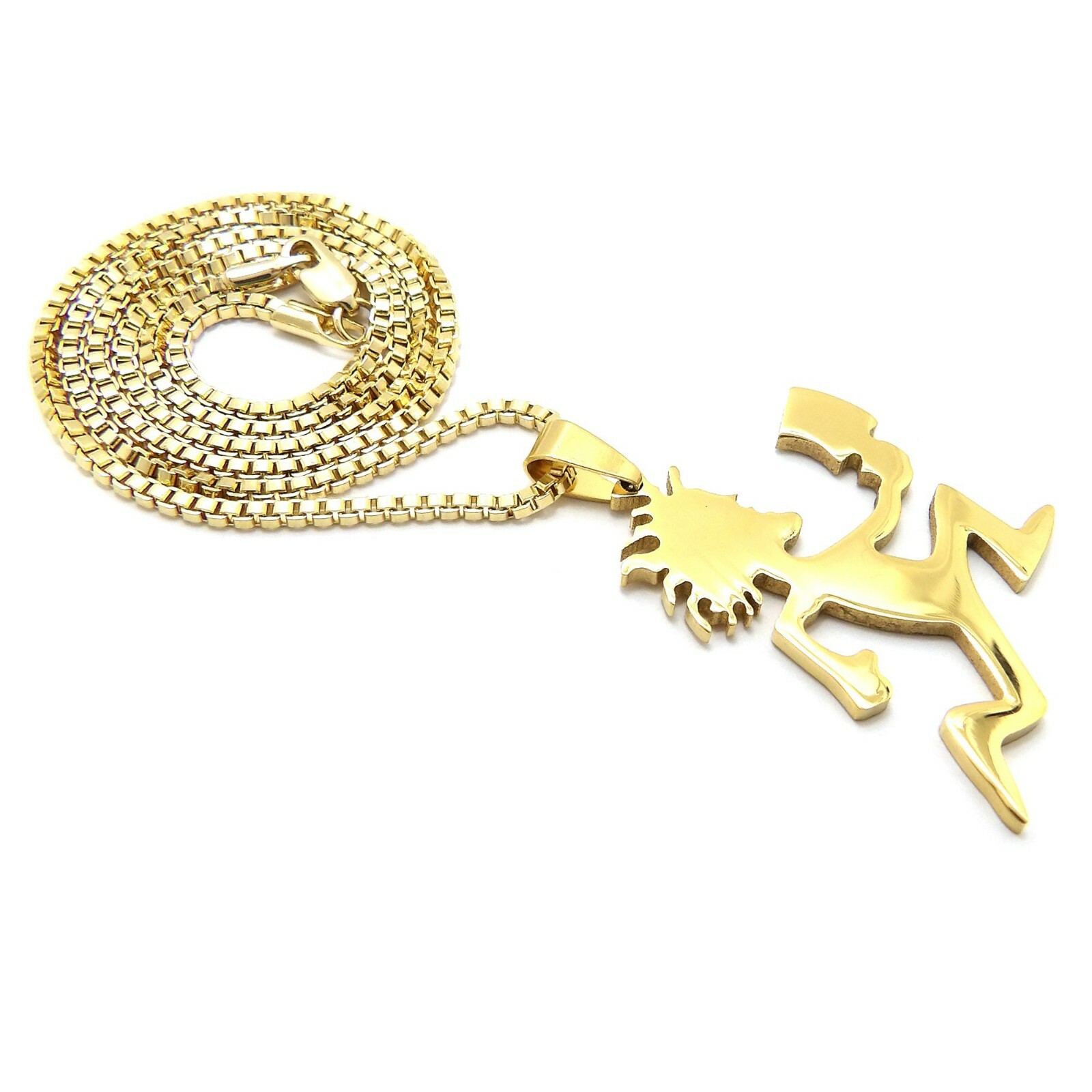 Hatchet Man Pendant 24" Box Chain Necklace Hip Hop New | eBay